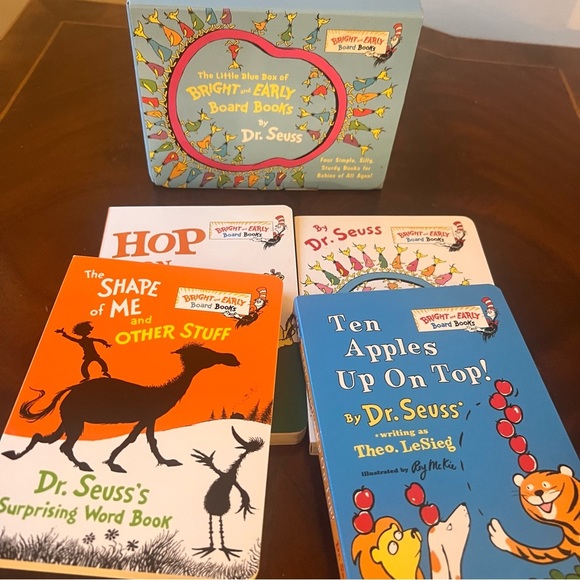 Dr. Seuss | Other | The Little Blue Box Of Bright And Early Board Books ...